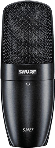 Shure SM27 Large-Diaphragm Cardioid Condenser Microphone (XLR), A - CeX (UK): - Buy, Sell, Donate